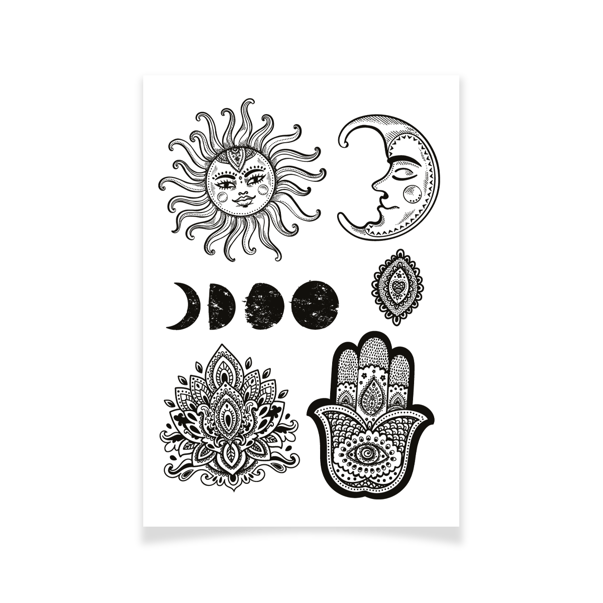 Tattoo Textile Astrologie 1 – Textile Tattoo Shop