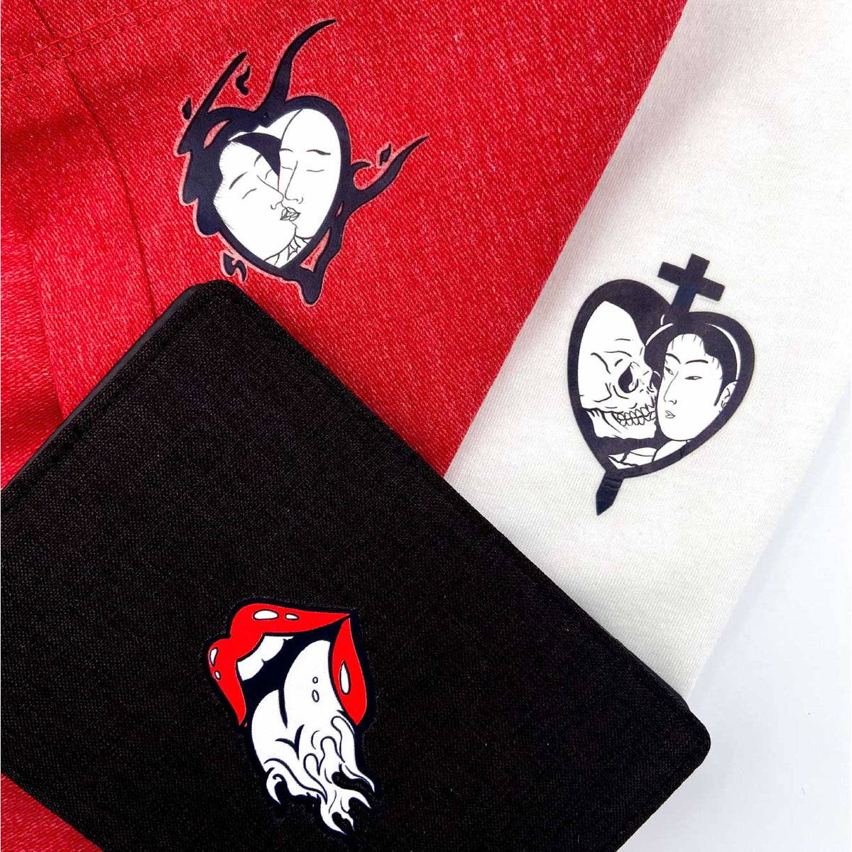 Planche de Tatouages Textile Japan Love and More – Textile Tattoo Shop